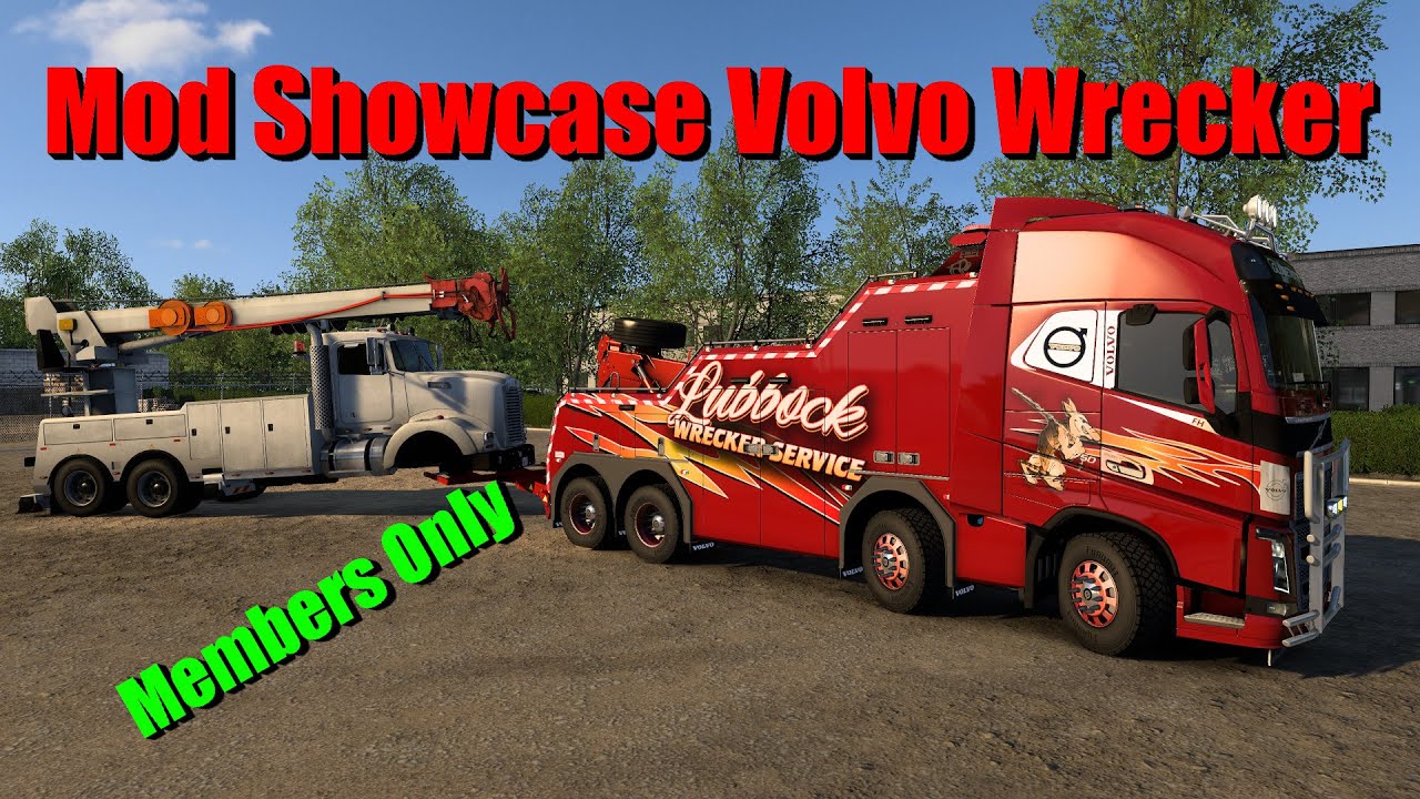 Volvo Wrecker Mod Showcase | ATS & ETS2 Recovery Jobs, Setup & Gameplay ...