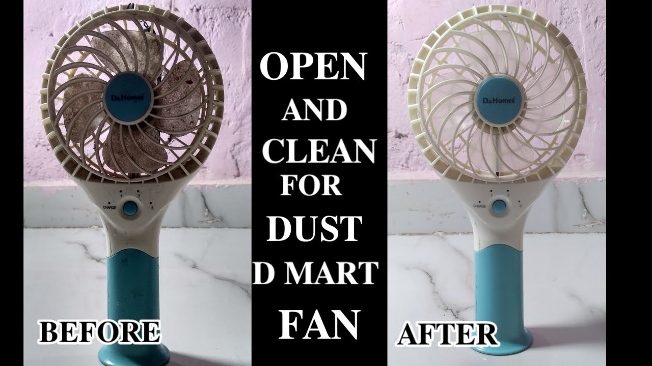 How To Open And Clean Dust D mart Fan (D home Fan) @TechnicalMihir ...
