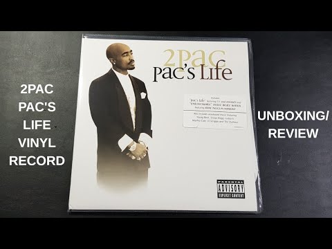 2pac Pac's Life vinyl record unboxing: tupac vinyl records - YouTube