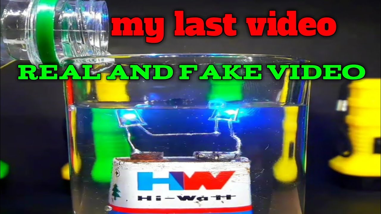 real and fake science experiment|| real and fake video|| science ...