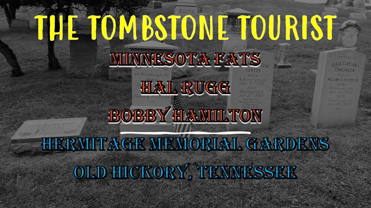 MINNESOTA FATS, BOBBY HAMILTON, & HAL RUGG at THE HERMITAGE MEMORIAL ...