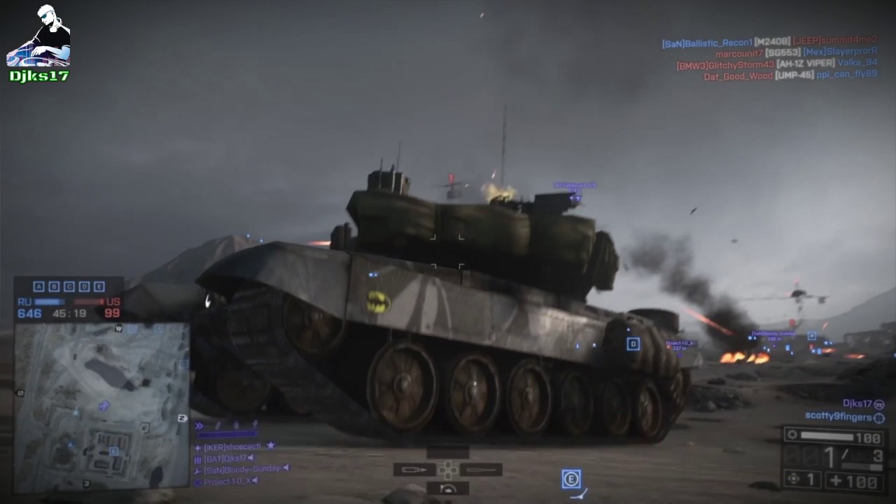 Battlefield 4 - Tank... - YouTube
