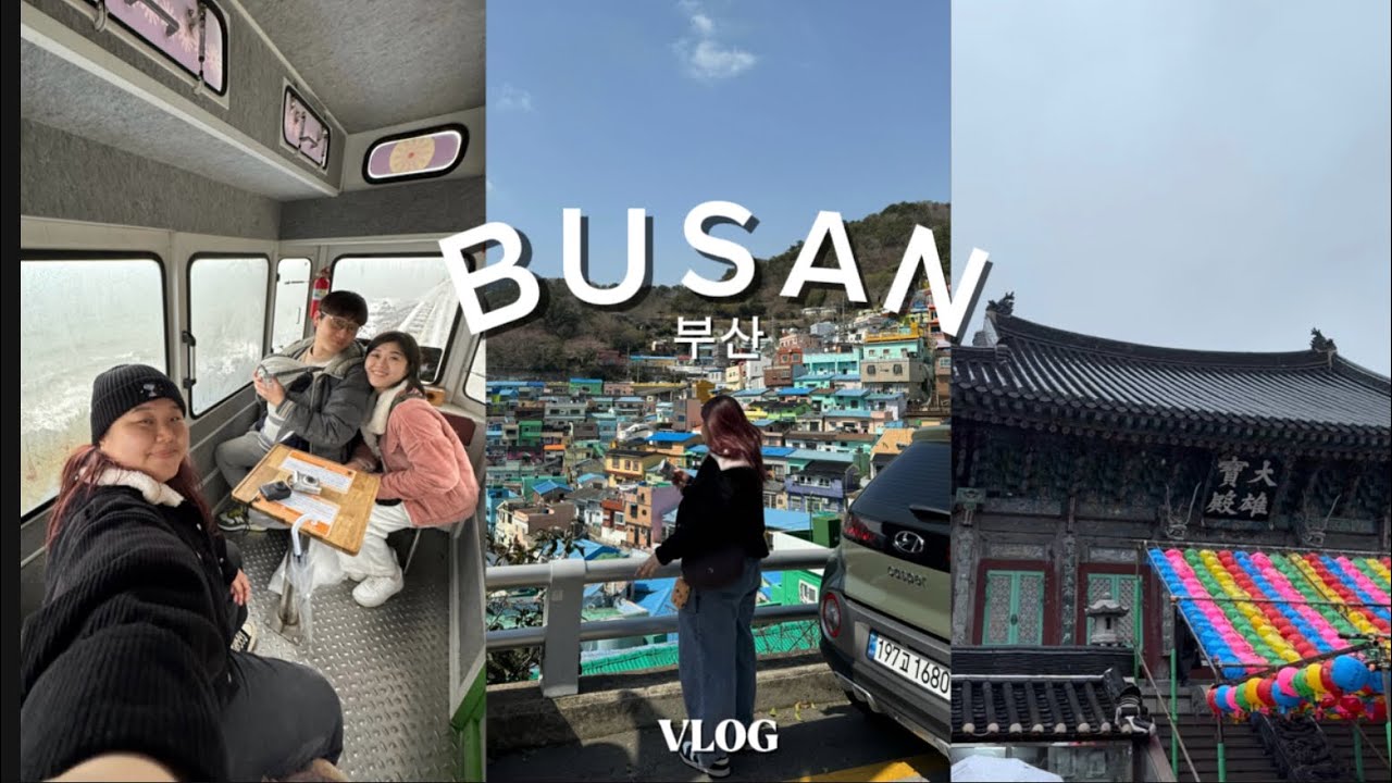korea dairies (busan) ⋆ ˚｡⋆୨୧˚ep.5 gamcheon culture village,blue line ...