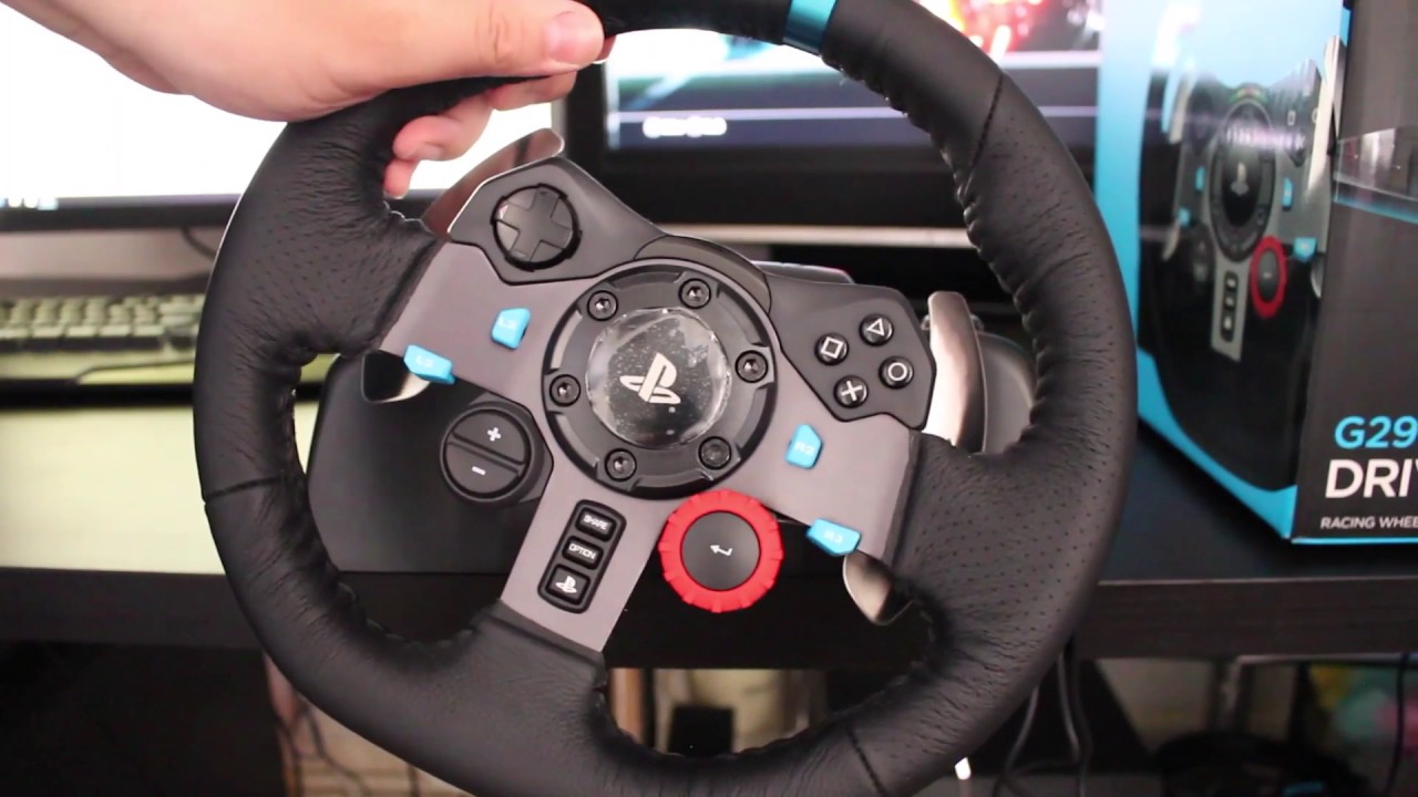Logitech G29 Racing Wheel review - YouTube