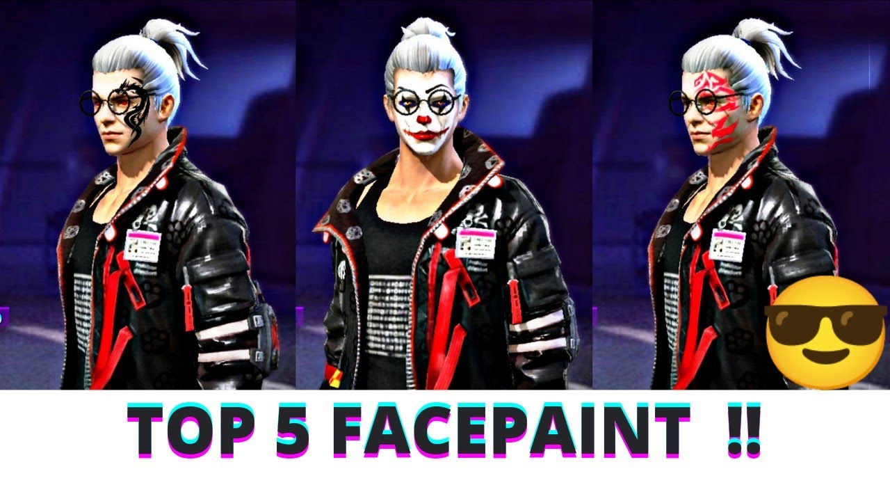 TOP 5 GOOD LOOKING FACEPAINT IN FREEFIRE STORE 😎🔥 - YouTube