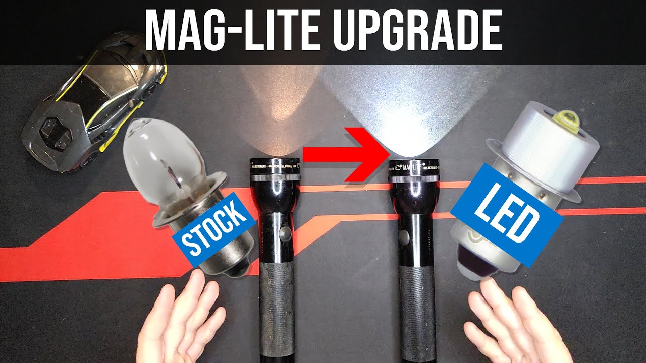 MAG-LITE UPGRADE, YOU WILL LOVE IT - YouTube