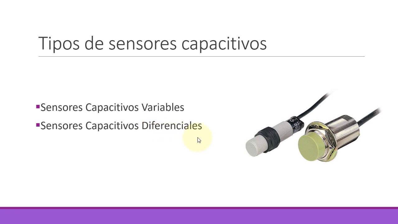 Sensores capacitivos - YouTube