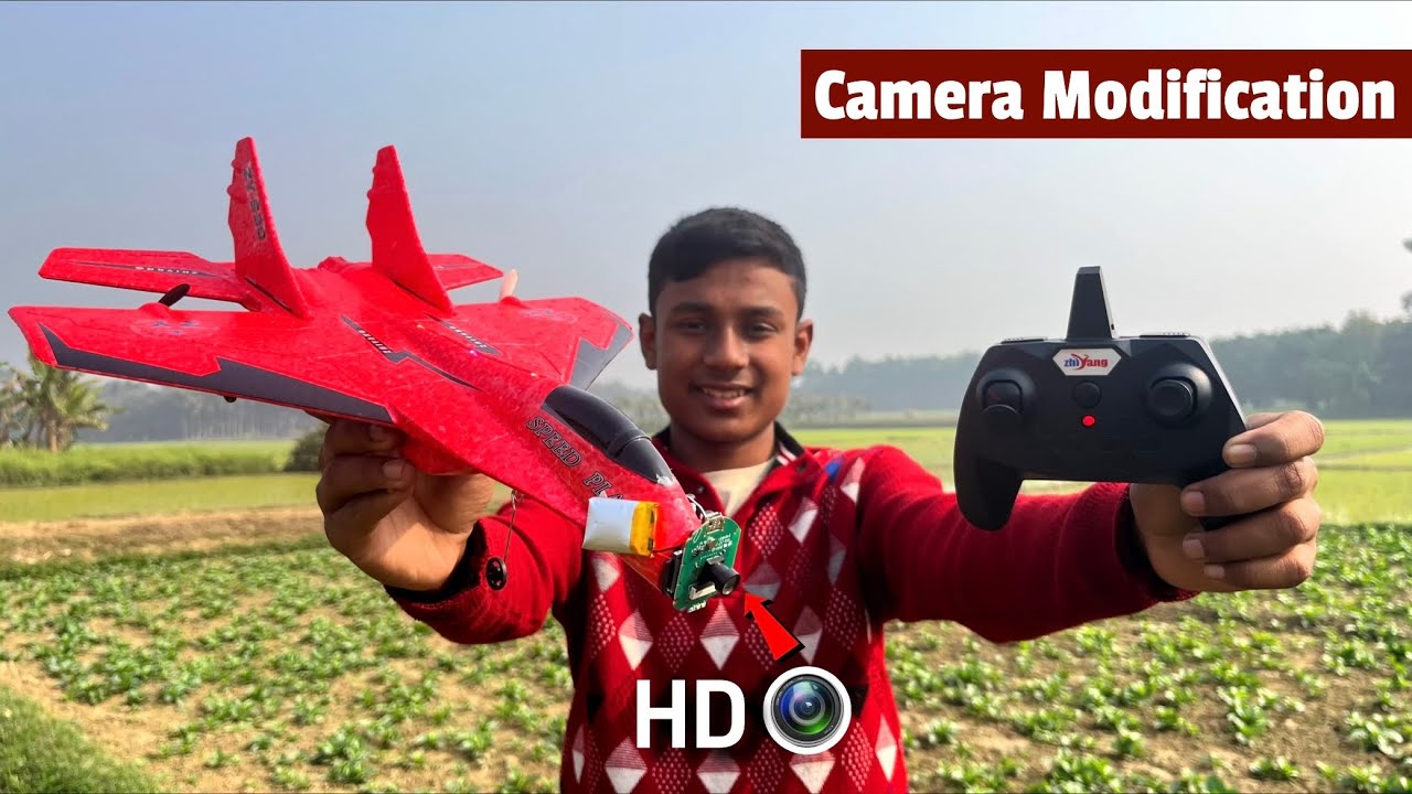 RC Fighter Jet Plane Camera Modification 📷 - YouTube