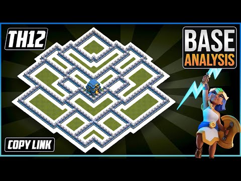 THE ULTIMATE TH12 HYBRID/TROPHY Base 2022! COC Town Hall 12 (TH12) Trophy Base Design-Clash of Clans