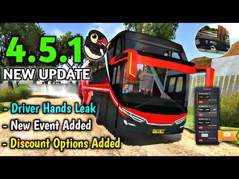 BUSSID Finally Updated to V4.5.1!! Full Review of the Updates Added in V4.5.1 Bus Simulator ID