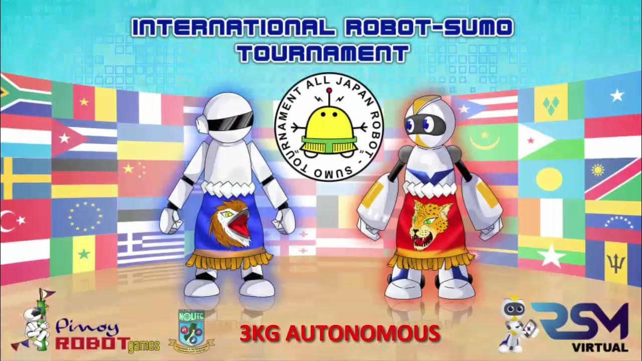 International Robot Sumo Tournament (3kg Autonomous) - YouTube
