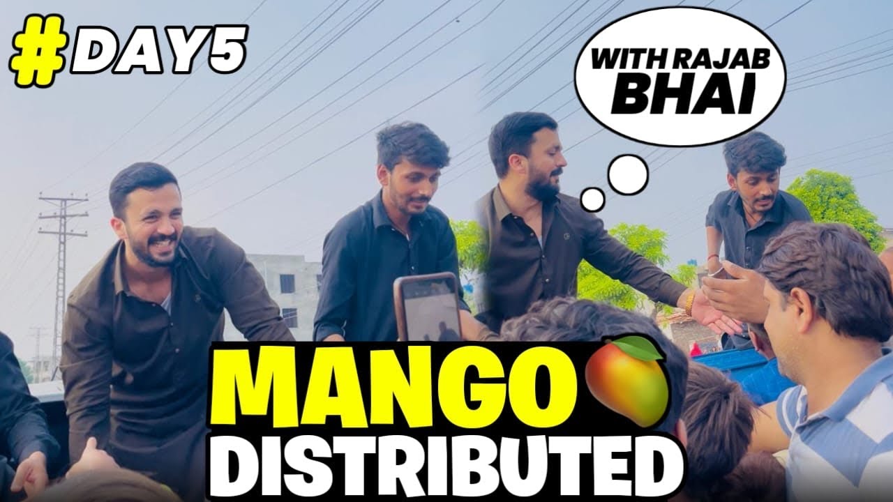 Rajab Butt Ka Sath DALA pa Mango TAQSEEM Kya Gareeb Bacho ma 💕 - YouTube