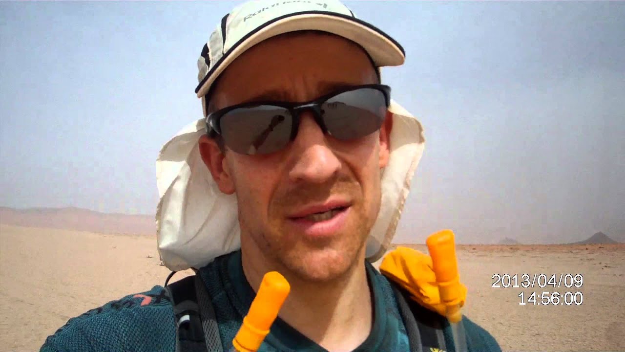 Barney Kay Runs Marathon Des Sables for Farm Africa - YouTube