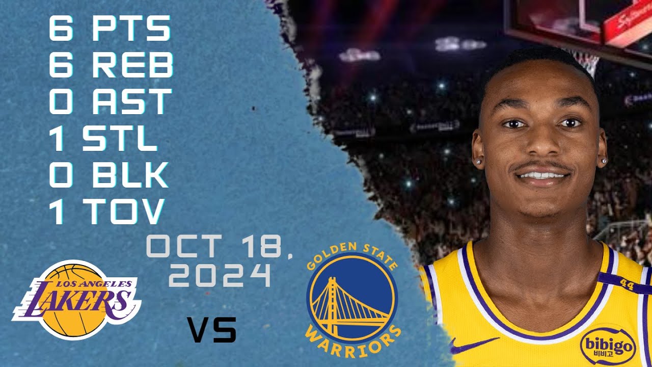 Maxwell Lewis Player Full High Lowlights vs WARRIORS 18 10 2024 - YouTube