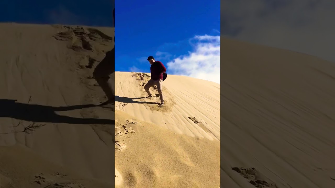 Traversing the dunes in Big Drift Wilsons Prom - YouTube