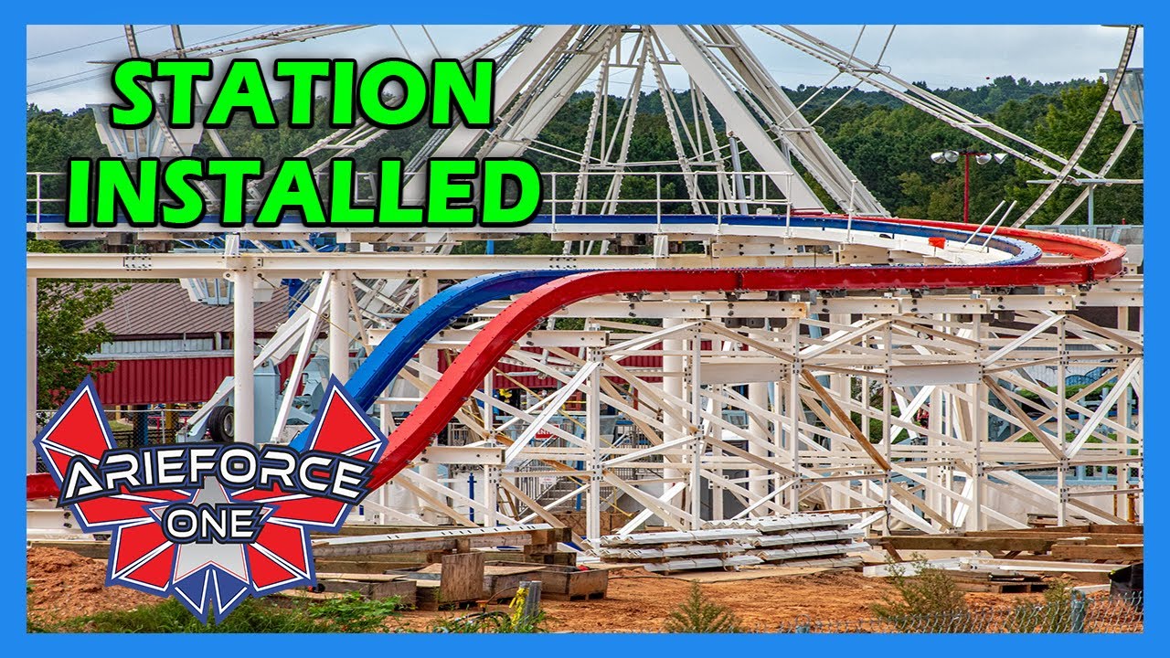 STATION INSTALLED! ArieForce One Construction Update #25 - Fun Spot ...