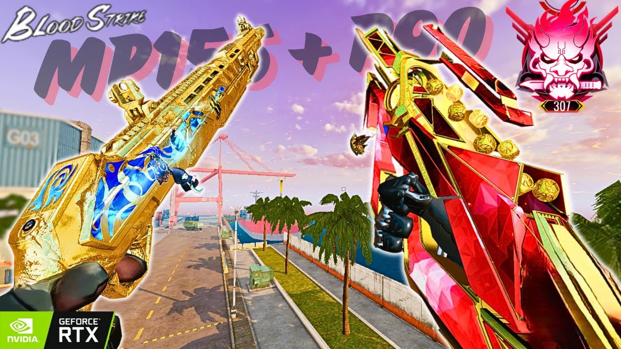 Blood Strike - P90 + MP155 BEST COMBO GAMEPLAY IN TOP RANK 400++ (ASIA ...