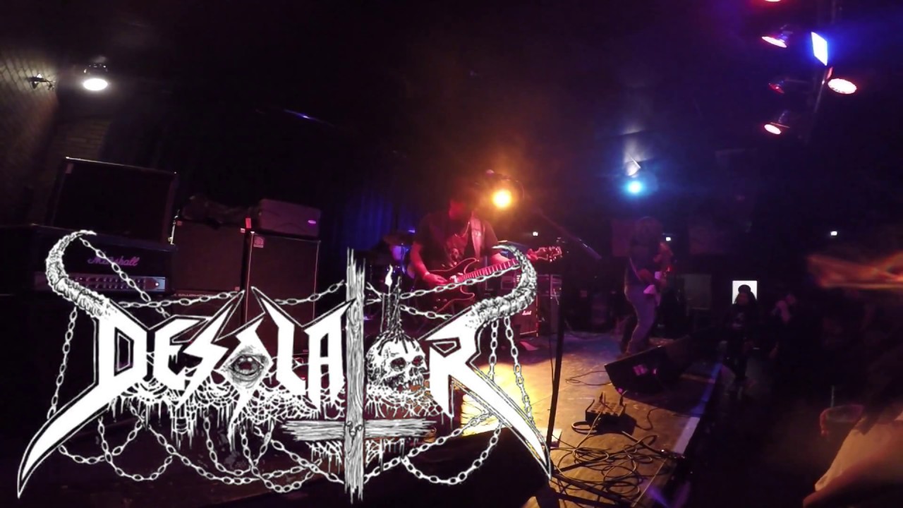 DESOLATOR performing live on 10-28-2016. - YouTube