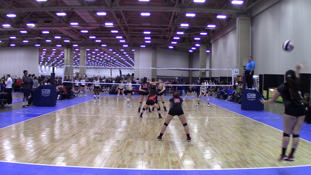 Camryn Nelson - Outside #10 - ARVC 18N1 Adidas - AVC Dallas NQ - YouTube