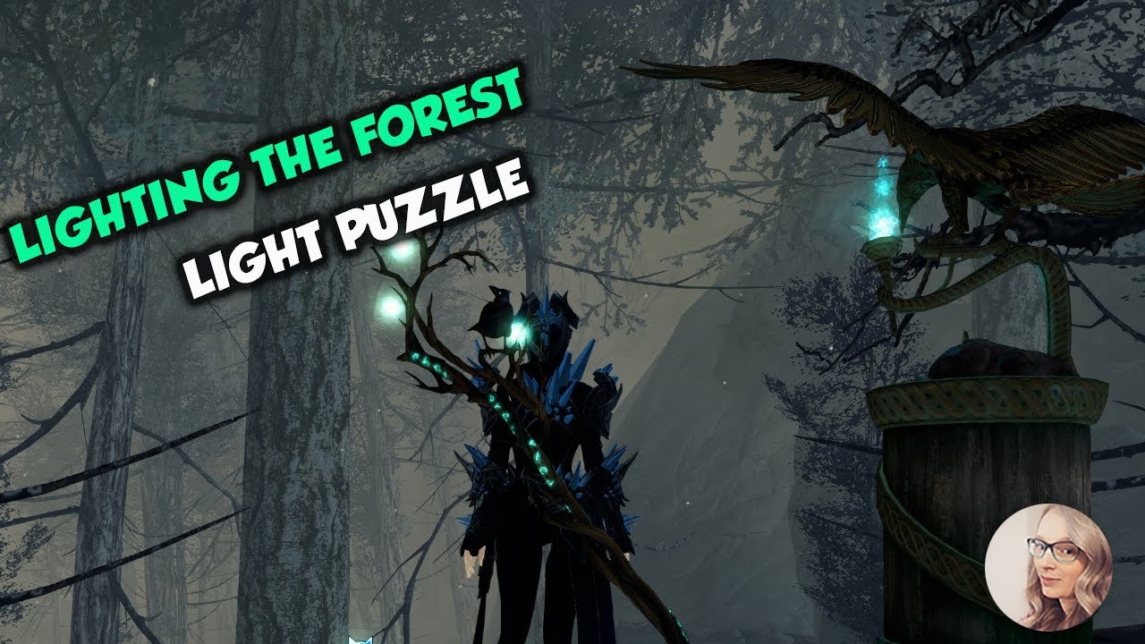 GW2 Lighting the Forest Light Puzzle - YouTube