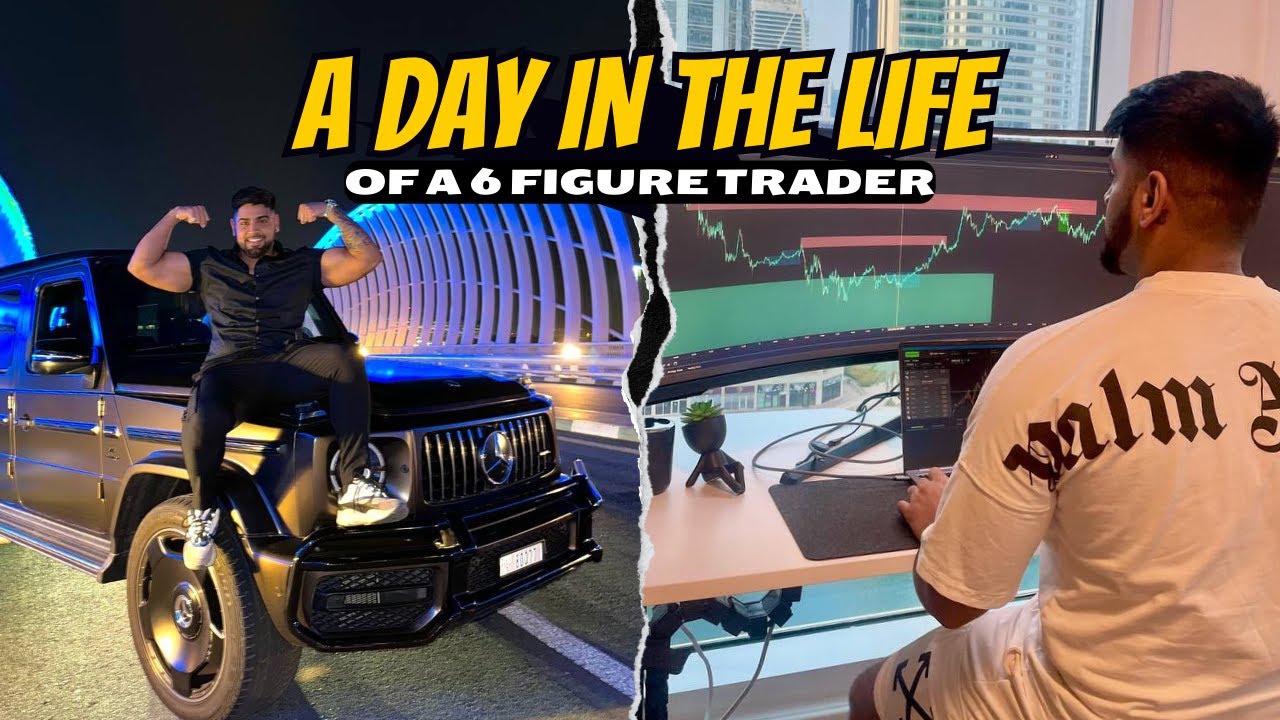 A Realistic Day In The Life Of A Full Time 6 Figure Forex Trader - YouTube