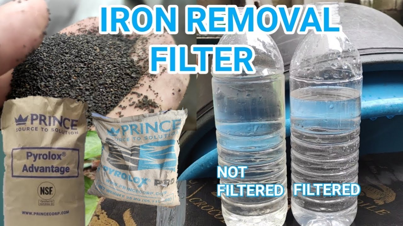 #waterfilter #deepwellfilter IRON REMOVAL FILTER - YouTube