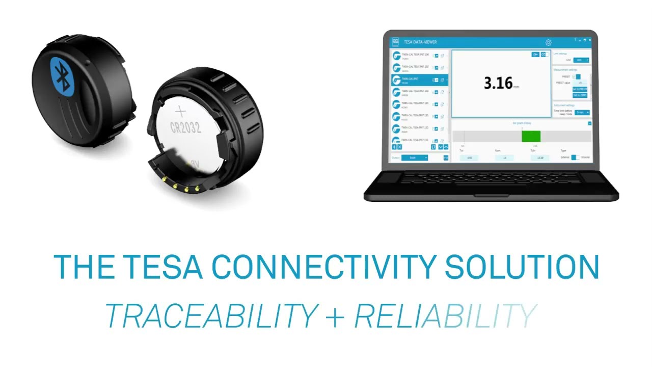 TESA TLC BLE - Connessione wireless Bluetooth strumenti di misura TESA ...