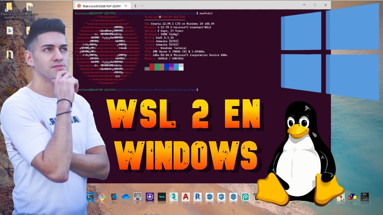 #instalar #wsl2 en #windows10 #configuración #ubuntu 22.04 #todointerconectado - YouTube