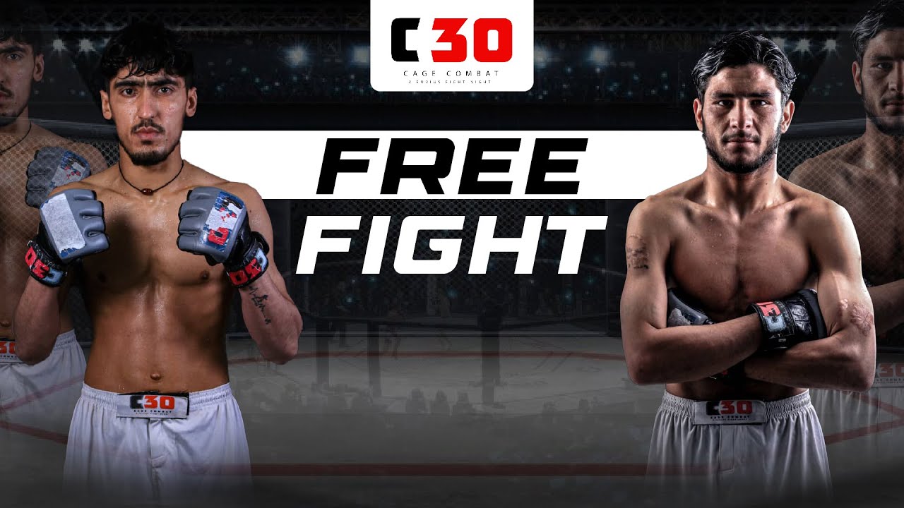 Cage Combat (C30) - Shamsullah Wardak VS Hekmatullah Mohammadi - Full ...