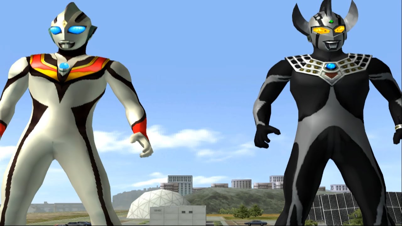 EVIL ULTRAMAN TARO & EVIL TIGA TAG TEAM - ULTRAMAN FIGHTING EVOLUTION 3 ...