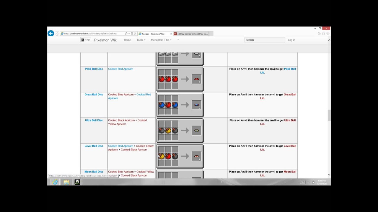 pixelmon crafting ideas - YouTube