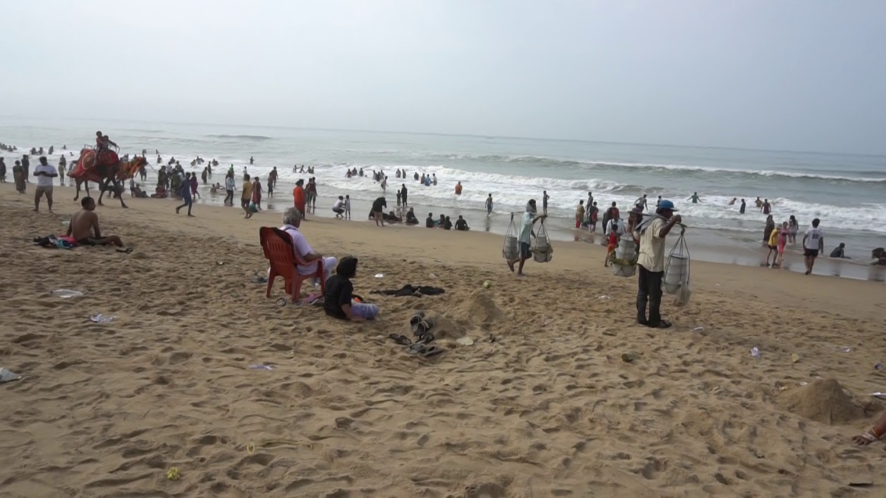 Royalty Free Video Footage | samosa wala sea beach - YouTube
