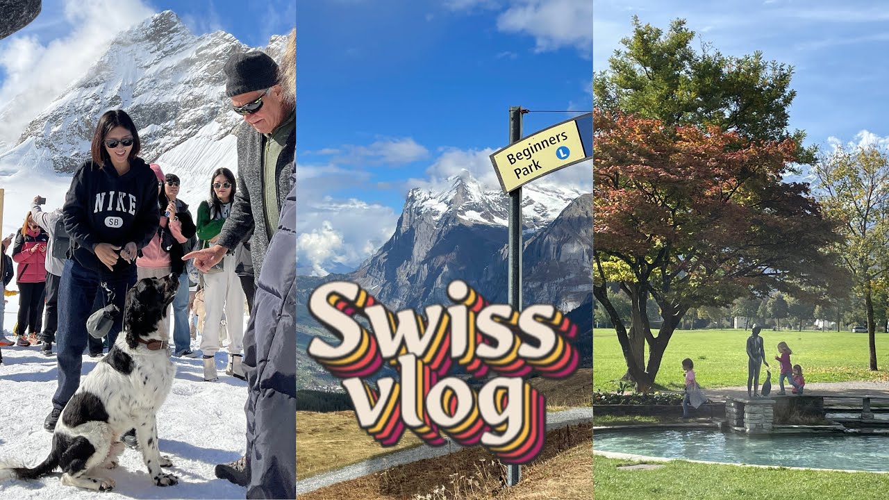 Ep01 여자혼자 스위스 여행 브이로그🇨🇭 스위스 물가 실화냐 바젤역 택스리펀 융프라우 정상 인터라켄 백패커스 빌라 소넨호프 삼겹살 파티 Youtube