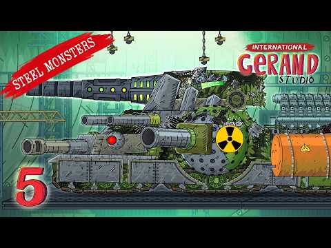 12-5 Atomic Threat: Vostok-1 Repair Under Karl-44's Fire - Cartoons about tanks