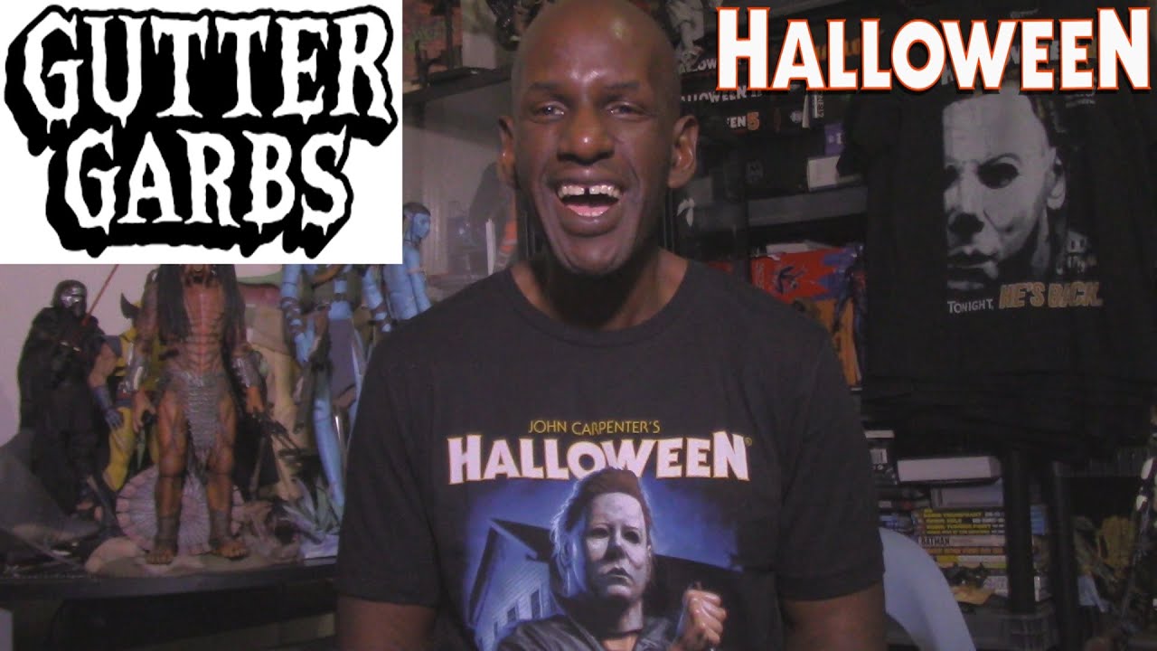 Gutter Garbs Halloween: Michael and Loomis T-Shirts Review - YouTube