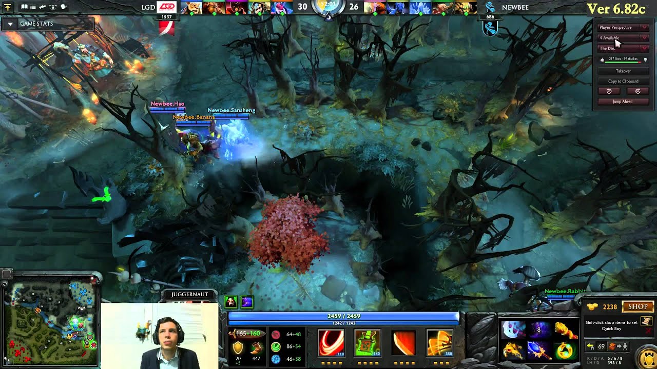 4D Ep 22 pt3:NewBee.Hao's Carry Juggernaut - YouTube