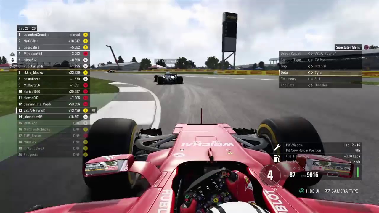 TUF F1 2017: TUF1 - S3 - Test Race Britain - YouTube