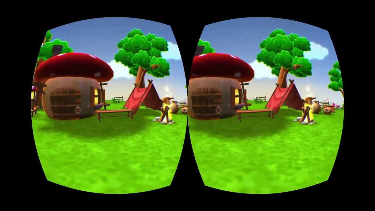 Oculus Rift - Cartoon World - Tech Demo - YouTube