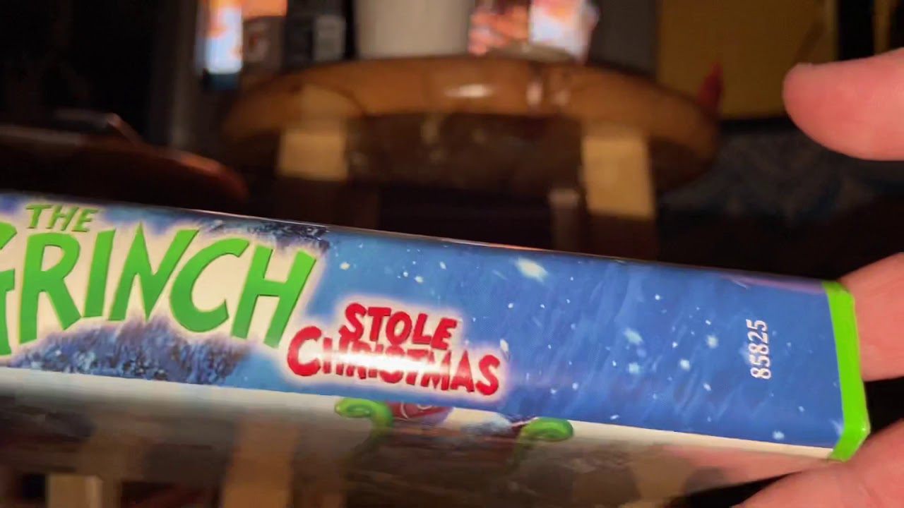 how the grinch stole Christmas 2001 vhs review - YouTube