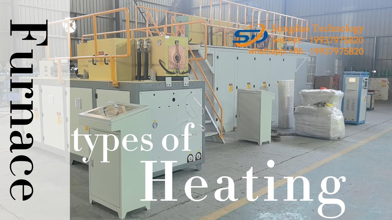 Forging Heating Furnaces for Brass Bars. - YouTube