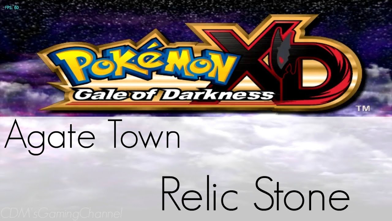 Pokémon XD: Gale of Darkness - Agate Town.Relic stone - YouTube