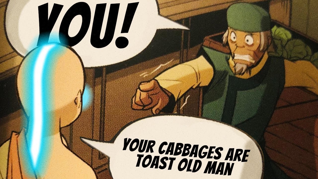 ATLA From The Cabbage Merchant's Perspective Is Hilarious - YouTube