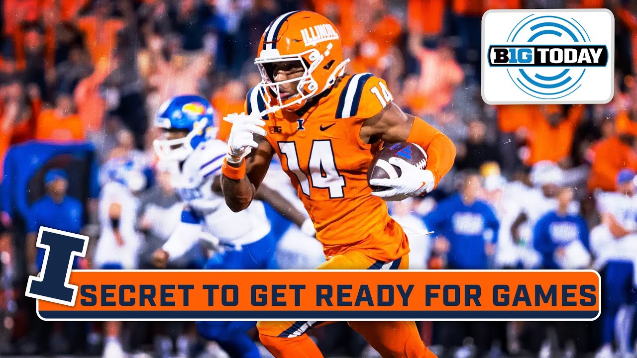Illinois' Defensive Back Xavier Scott Talks His Secret To Get Ready For ...