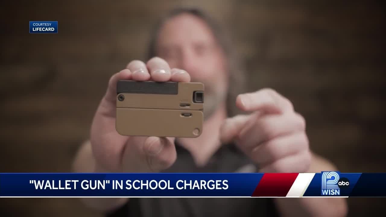 "Wallet Gun" In School Charges - YouTube