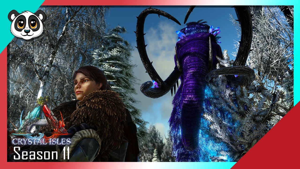 ARK: Crystal Isles Season 11 | Ep 6 | Crystal Mammoth!!! - YouTube