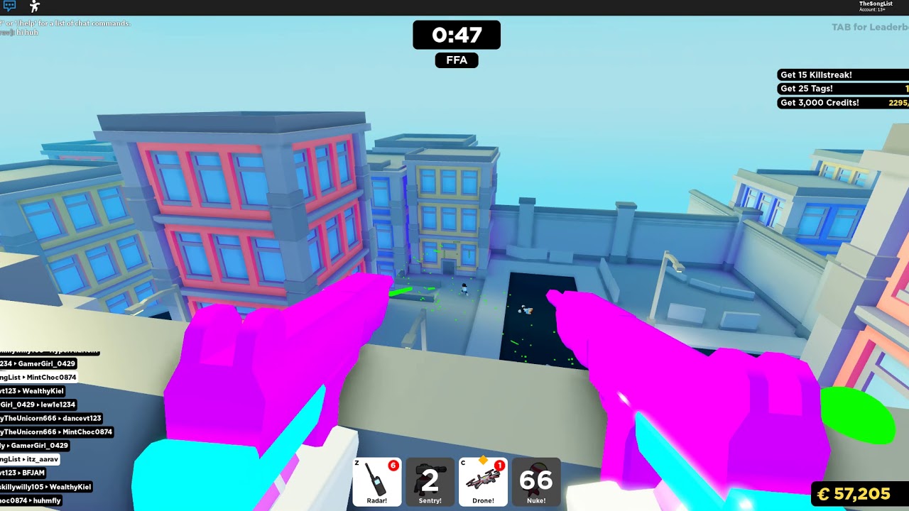 Roblox - BIG Paintball! | Controlling Half The Map And Launching Two ...