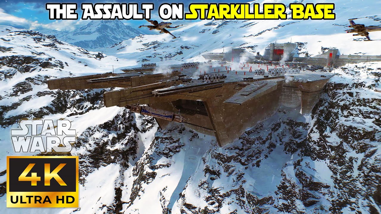 The Assault on Starkiller Base | Star Wars Battlefront 2 | Galactic ...