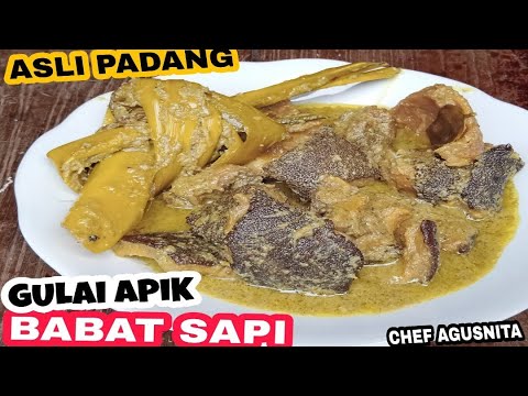 RESEP GULAI BABAT PERUT SAPI - YouTube