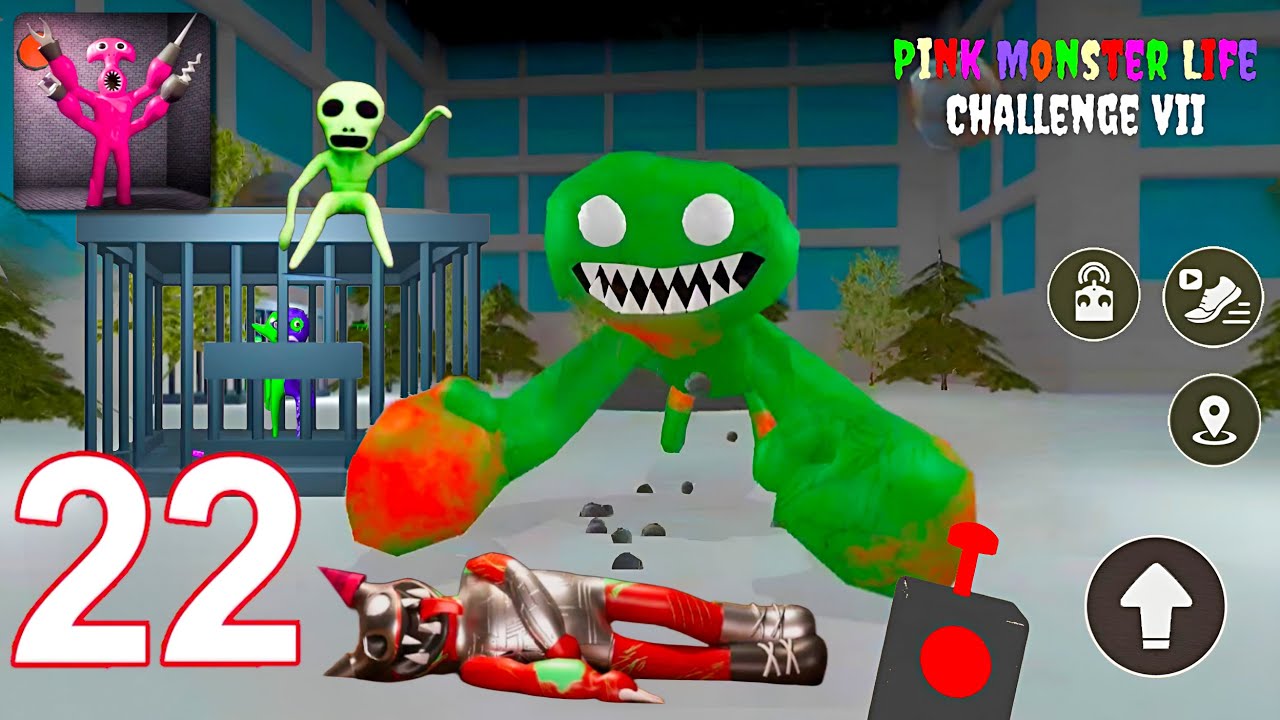 Pink Monster Life Challenge 7 - Gameplay Walkthrough Part 22 (Android ...