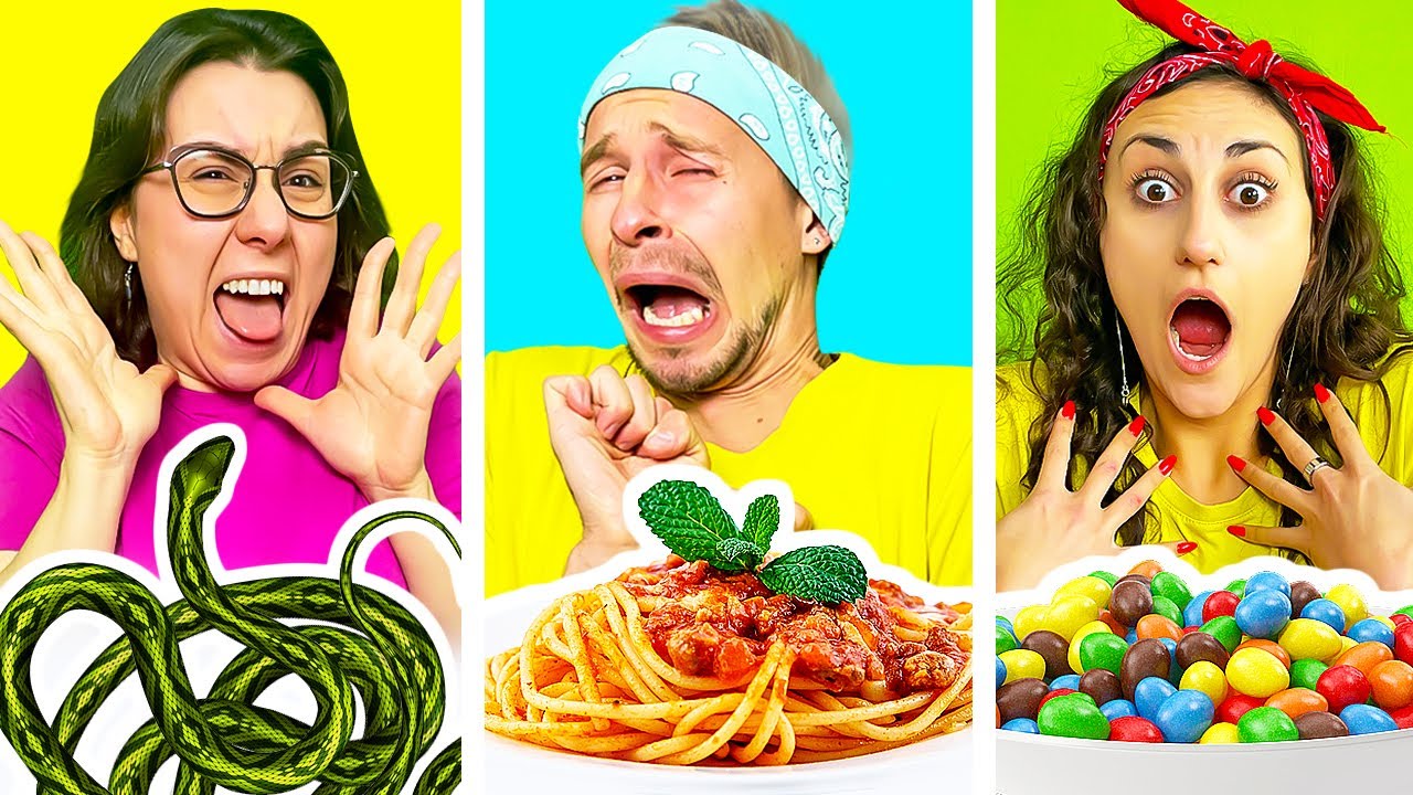 FACING 100 FEARS IN 24 HOURS EXTREME CHALLENGE | WINNER VS LOSER - YouTube